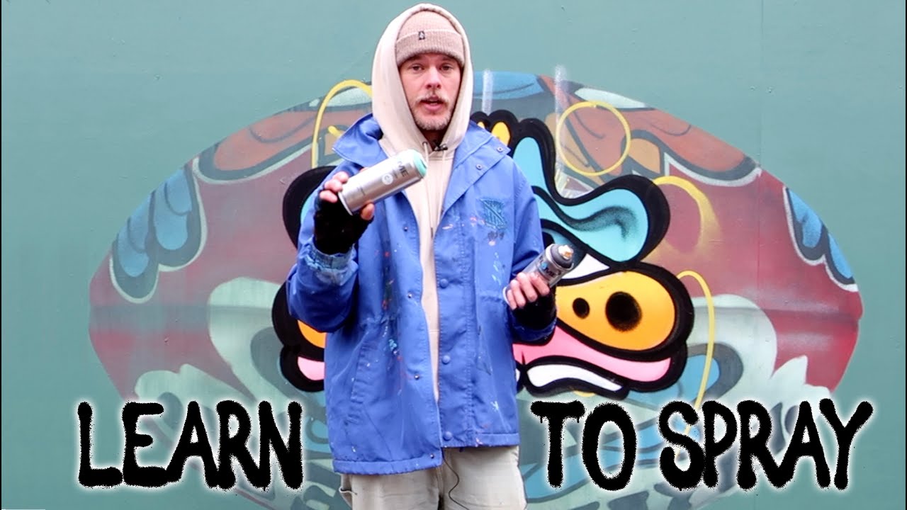 Learn How To Spray Paint For Beginners Graffiti Mural Street Art