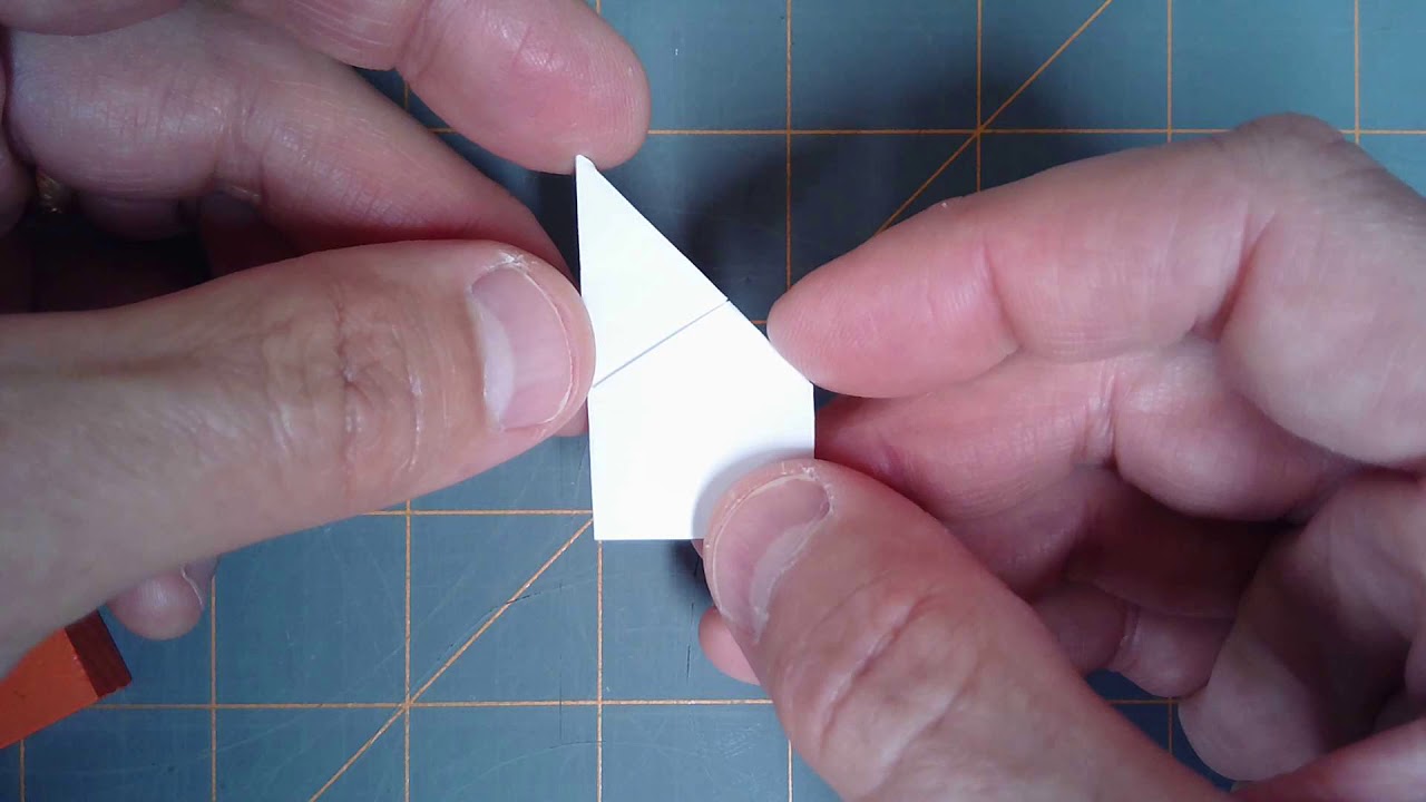 Origami Pattern Blocks Orange Square Youtube