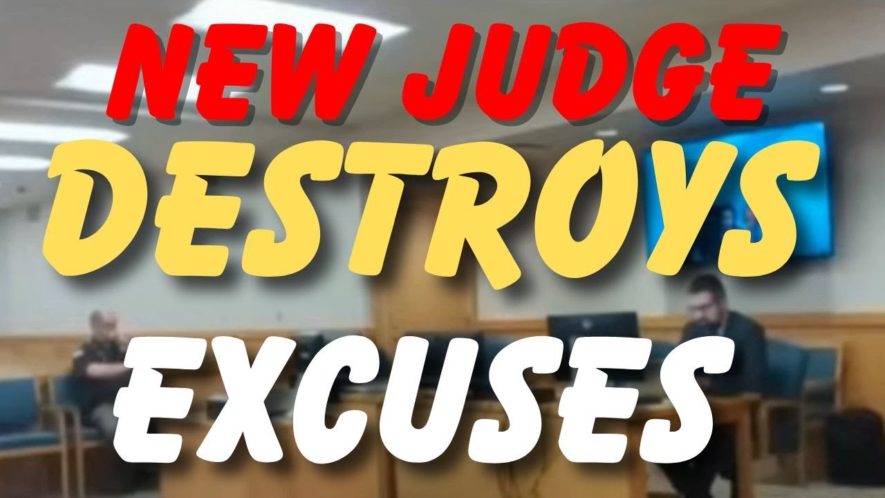 New Judge Destroys Weak Excuses Youtube