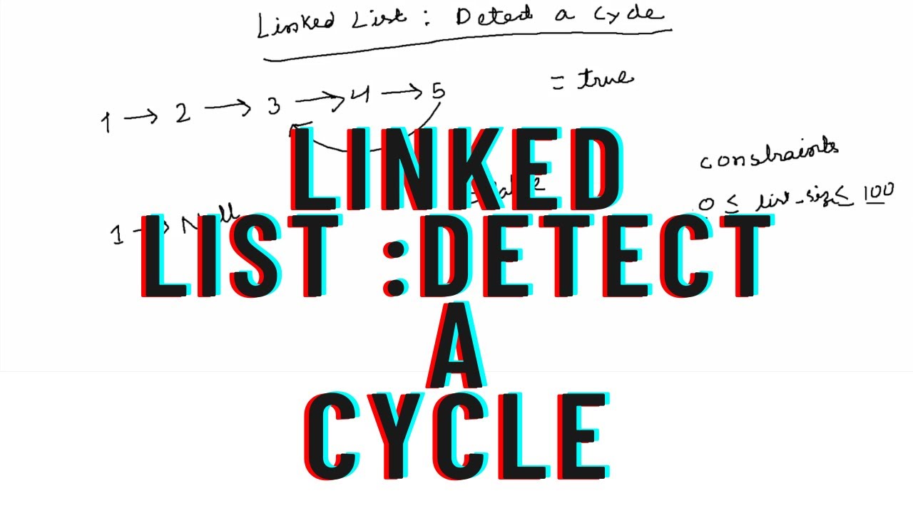 Linked List Detect A Cycle Hackerrank Java Youtube