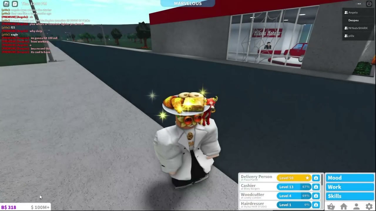 100 Mil Richest Bloxburg Player Youtube