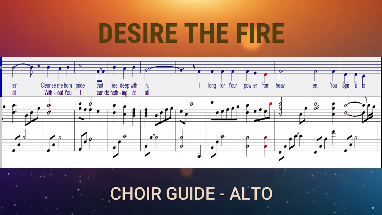 Desire The Fire Alto Youtube