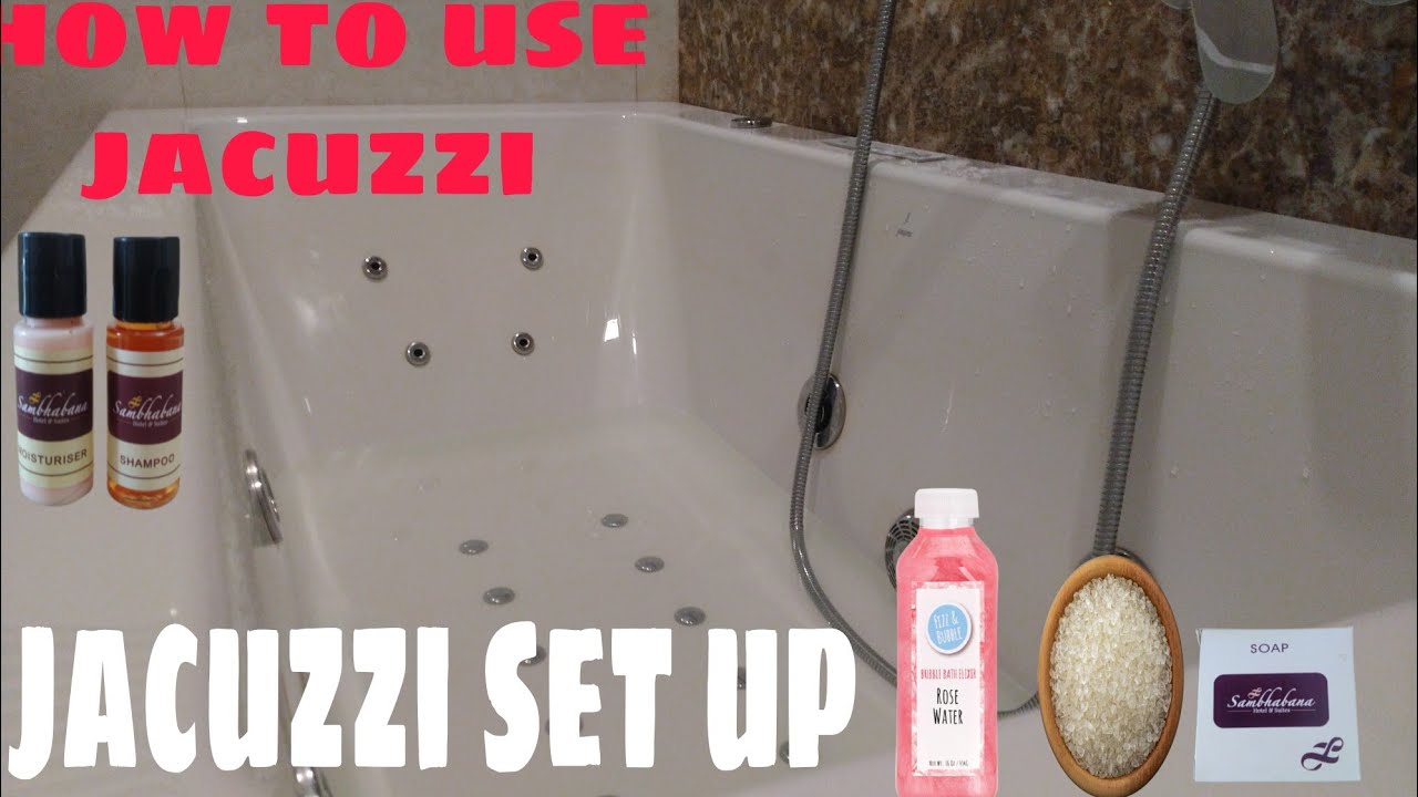 Jacuzzi Set Up And How To Use Jacuzzi Jacuzzi Bath Youtube
