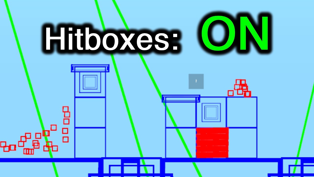I Built A Level Using Only Hitboxes Day 9 Youtube
