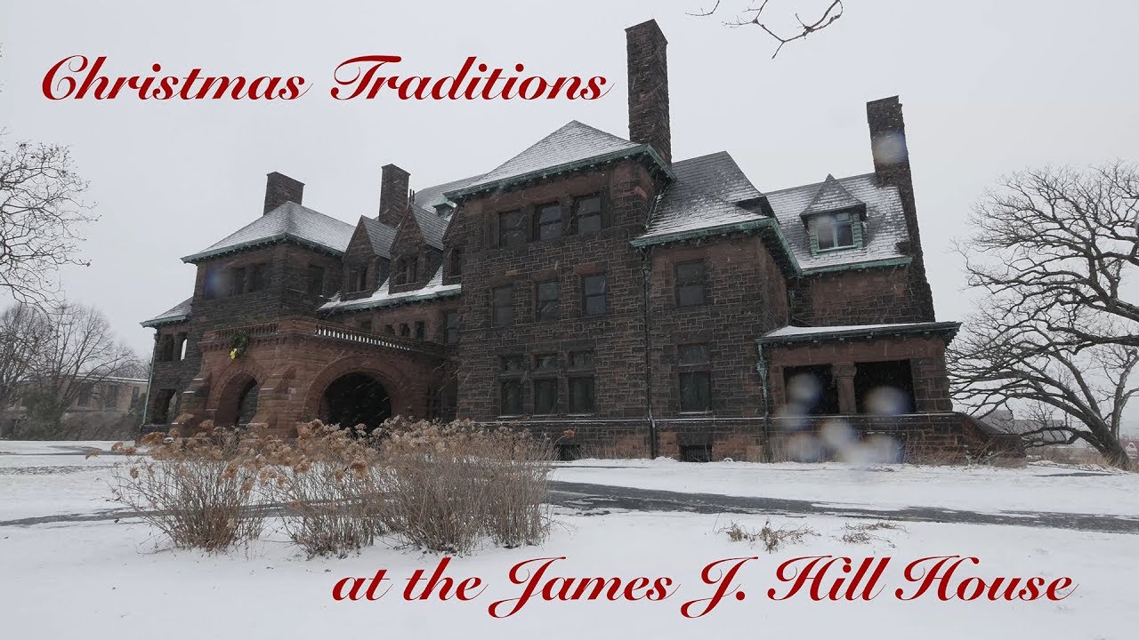James J Hill House Christmas Traditions Guided House Tour Youtube