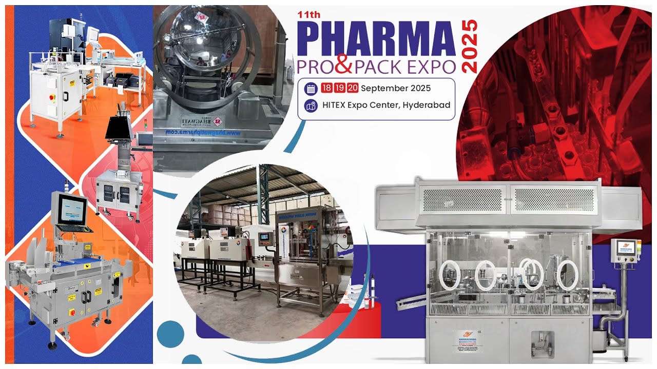 11th Pharma Pro Pack Expo 2025 Pharmaceutical Equipment Show