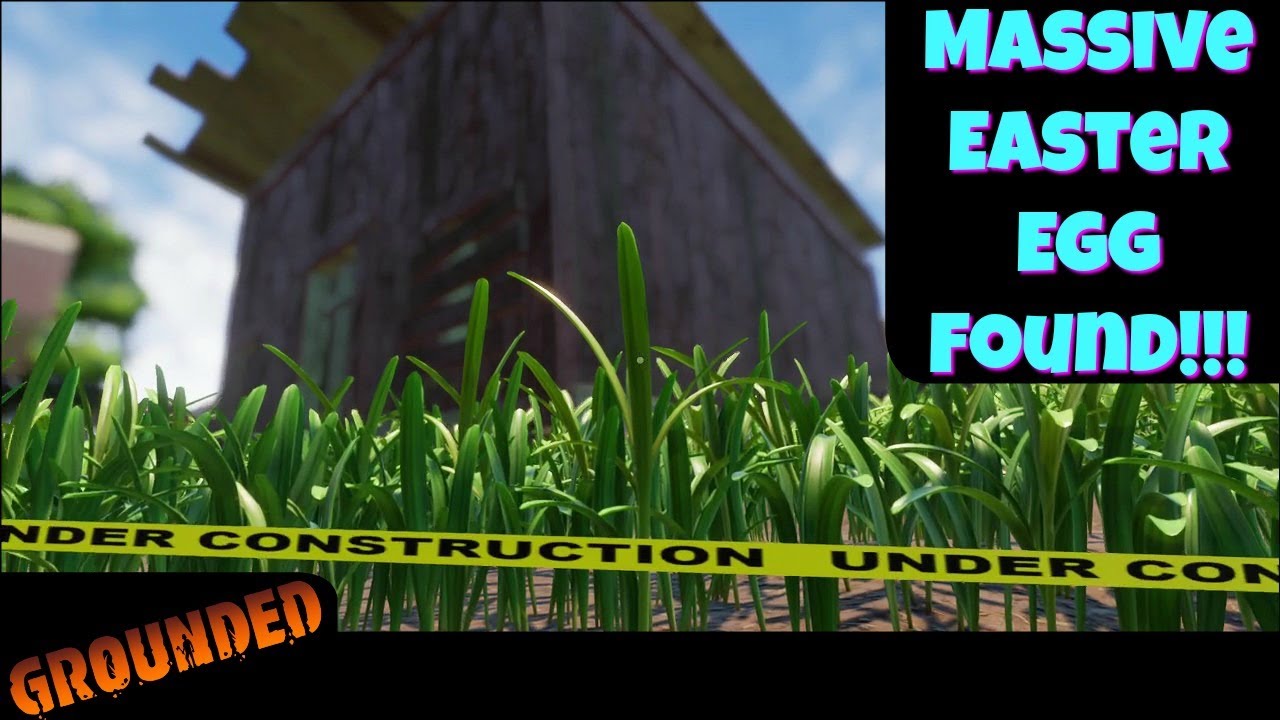 Grounded Massive Easter Egg Youtube