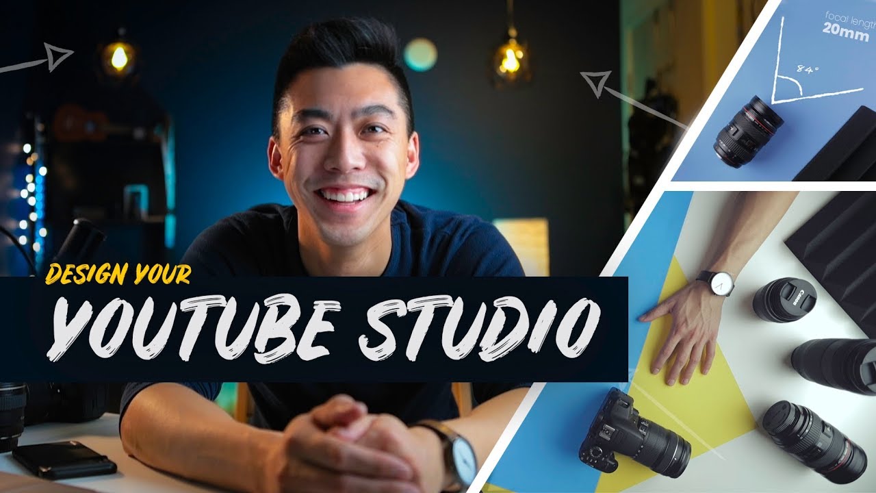 How To Design A Youtube Studio Camera Placement Color Theory