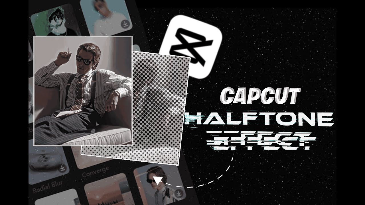 Ae Like Halftone Effect рџ Capcut Tutorial Youtube