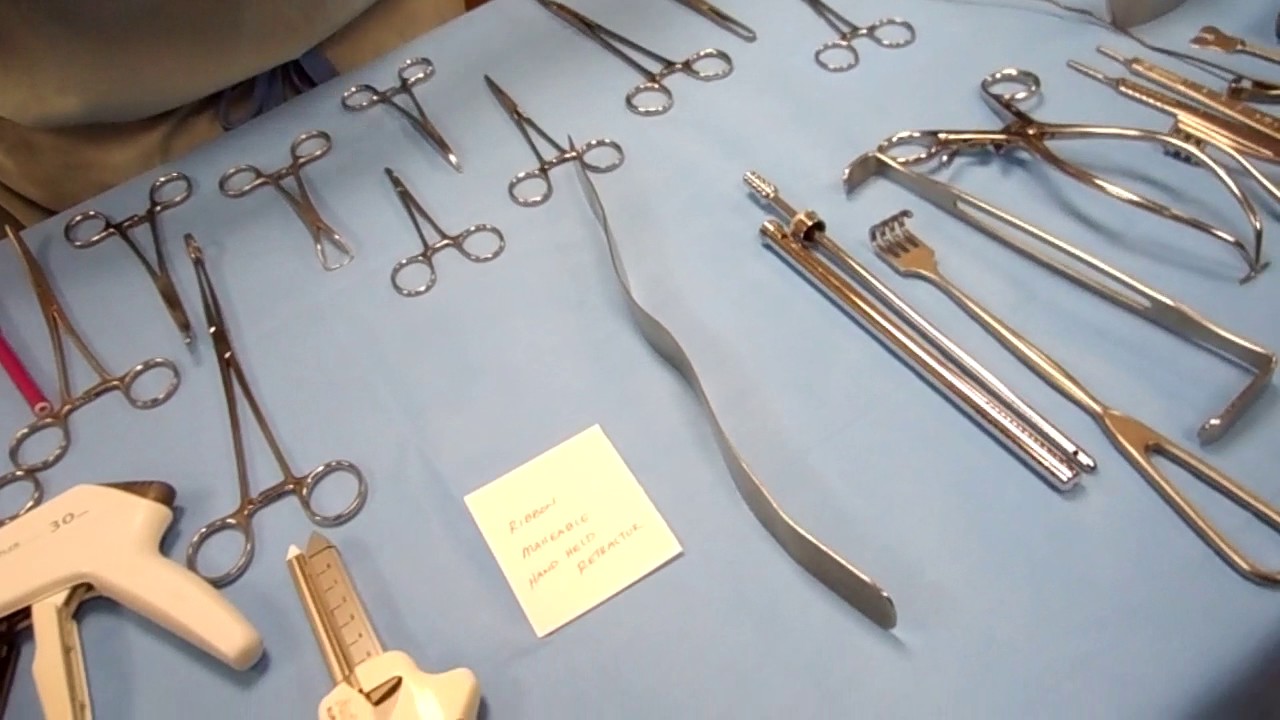 General Surgery Instruments Part 1 Youtube