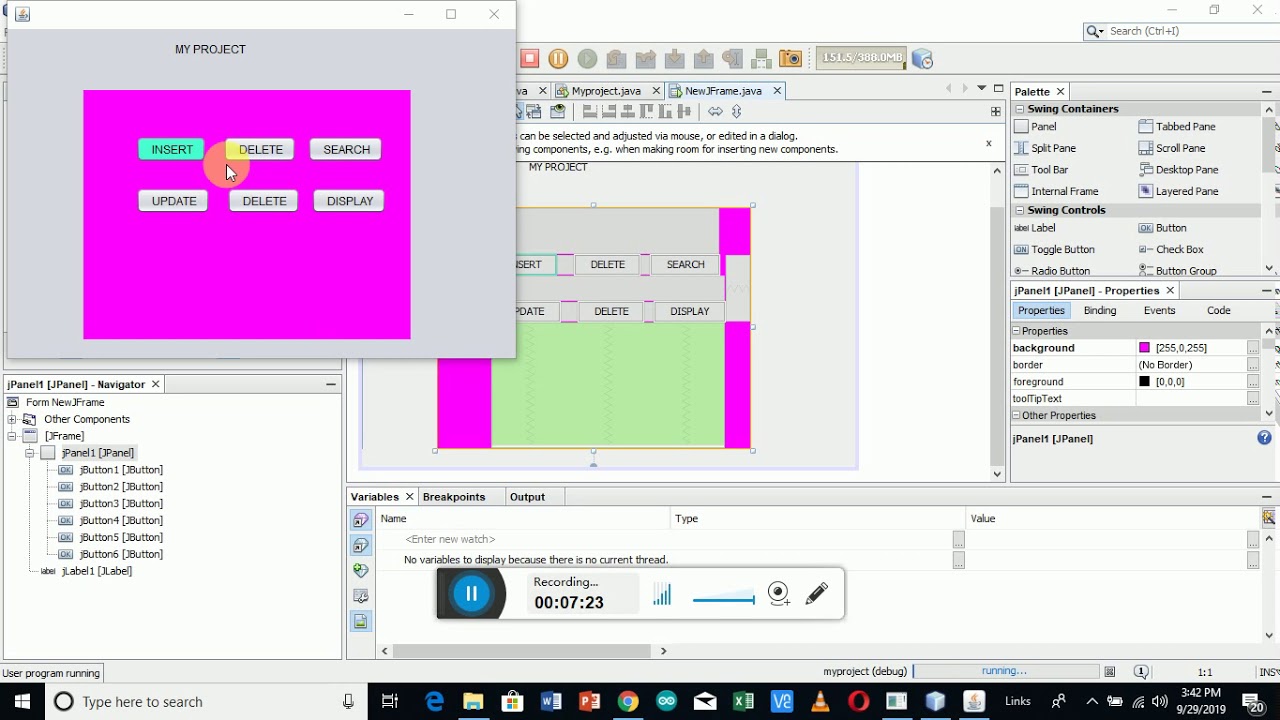 3 Insert Record Youtube