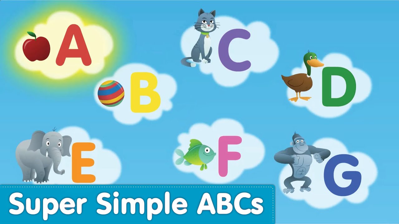 Phonics Alphabet Song Uppercase Super Simple Abcs Youtube