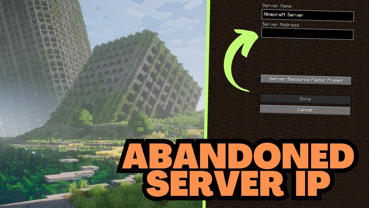 Minecraft Abandoned Server Ip Address Youtube