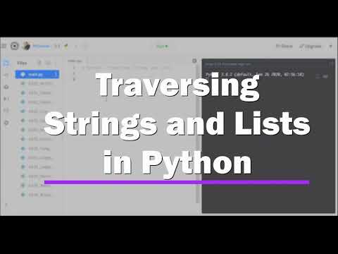 Traversing Strings And Lists In Python Ap Computer Science Principles