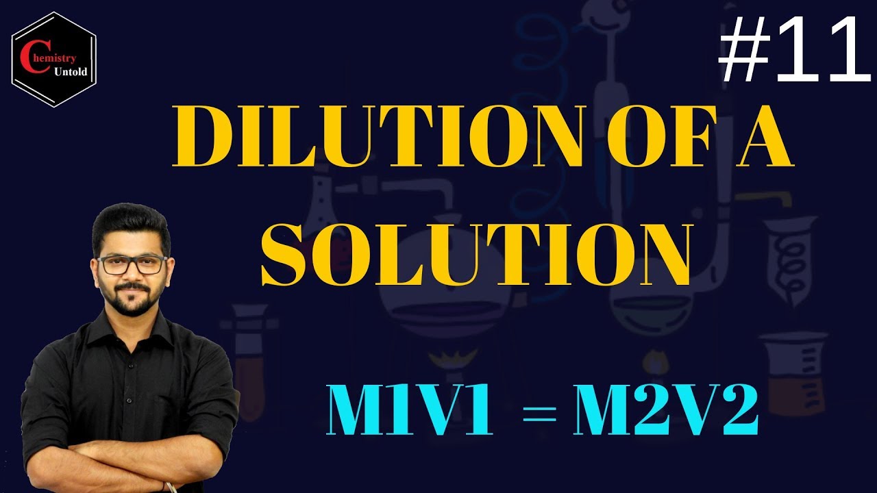 Dilution Problems Worksheet M1v1 M2v2 Answer Key Prntbl