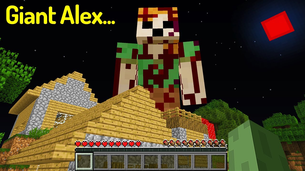 We Returned To The Giant Alex Seed In Minecraft Youtube