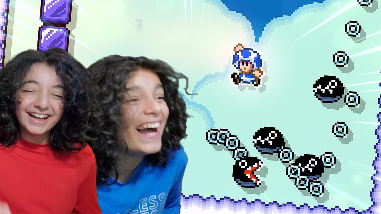 My Brother Made Me A Troll Level Super Mario Maker 2 Youtube