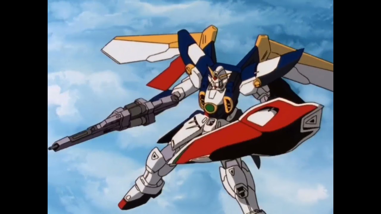 Gundam Wing Gundams First Appearance Youtube