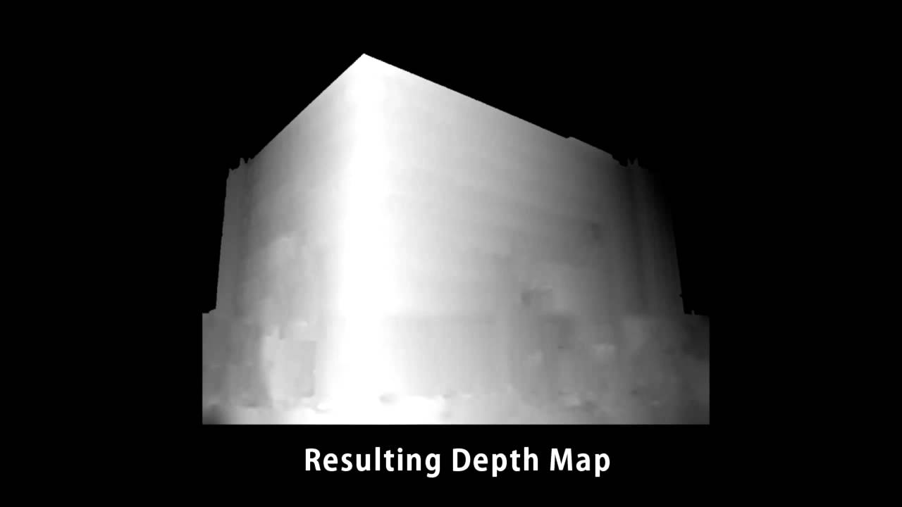 Depth Map Generation For Building Images Youtube