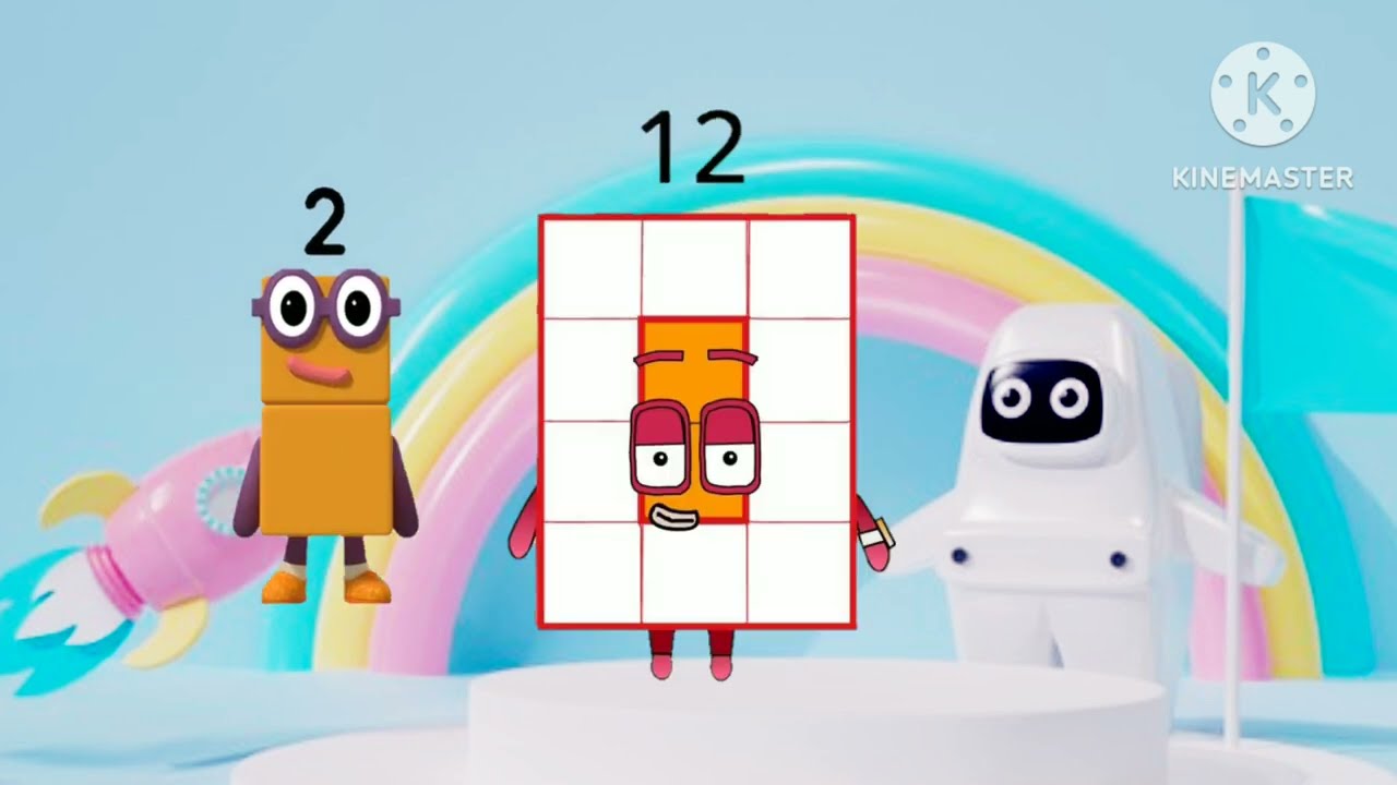 How Makes Numberblocks By 2 Learntocount Numberblocks 123 Youtube