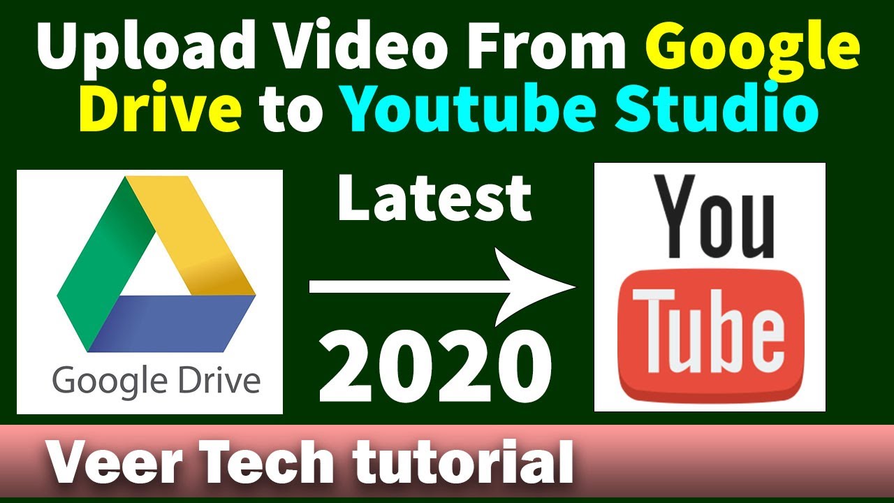 Upload Video From Google Drive To Studio In 2020 Youtube