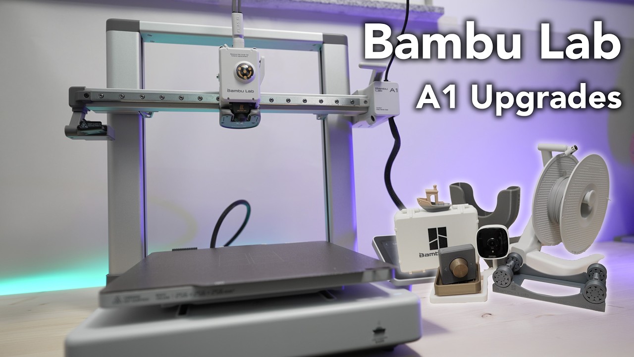 10 Must Have Bambu Lab A1 Upgrades Mods Youtube