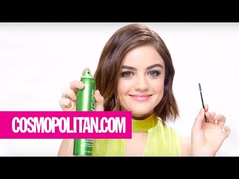 How To Get Lucy Hale S Bombshell Brows Cosmopolitan Youtube
