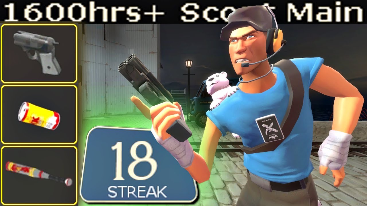 The Shortstop Scoutрџ ё1600 Hours Experience Tf2 Gameplay Youtube