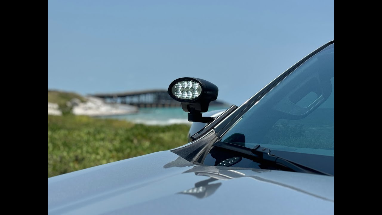 Unity Vehicle Spotlight Spotlight Post Mounted Installation W Lots
