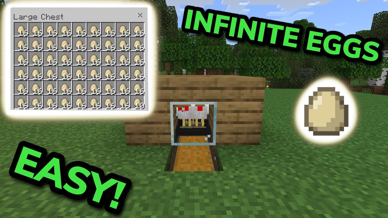 Simple Automatic Egg Farm Tutorial In Minecraft Bedrock Mcpe Xbox Ps4