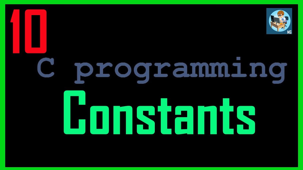 C Programming Bangla Tutorial 10 Constants In C C Constants