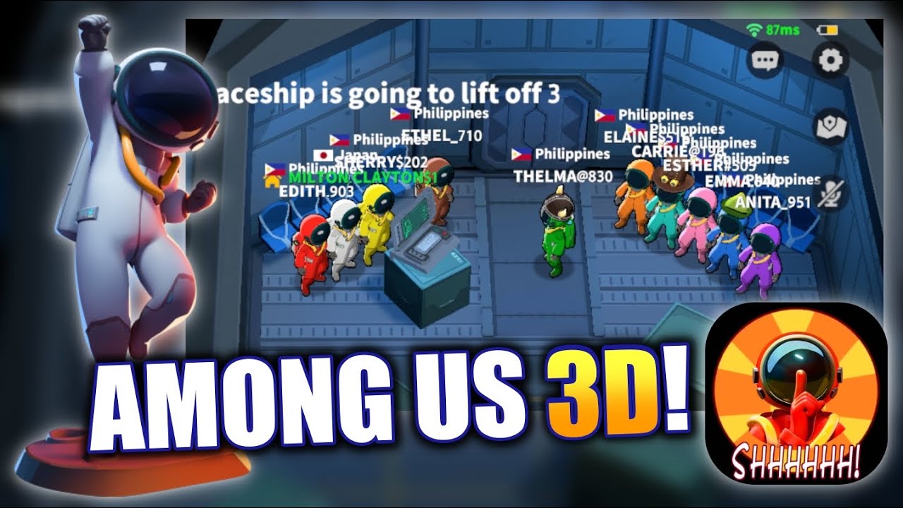 New Among Us 3d Super Sus For All Among Us Fans Youtube