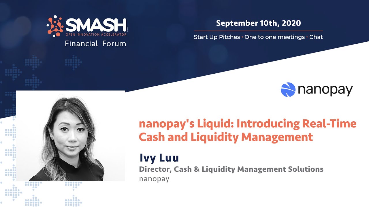 Nanopay S Liquid Introducing Real Time Cash And Liquidity Management