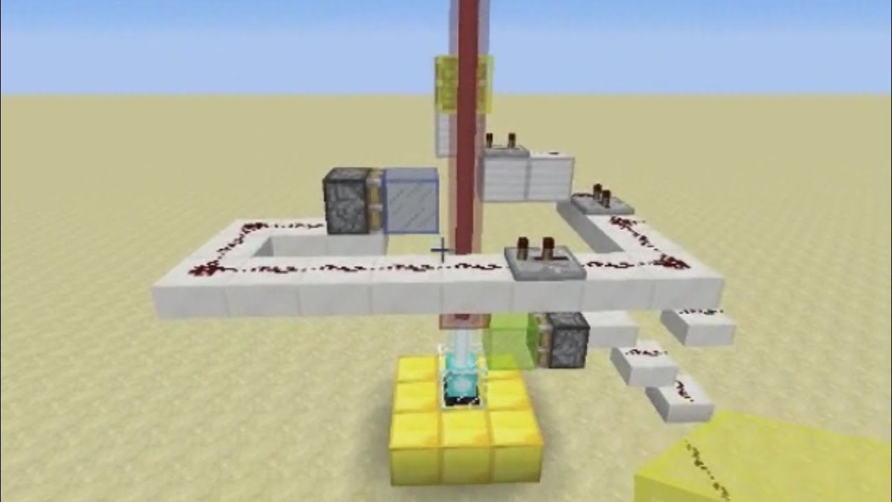 Disco Colour Changing Beacon Minecraft Tutorial Youtube