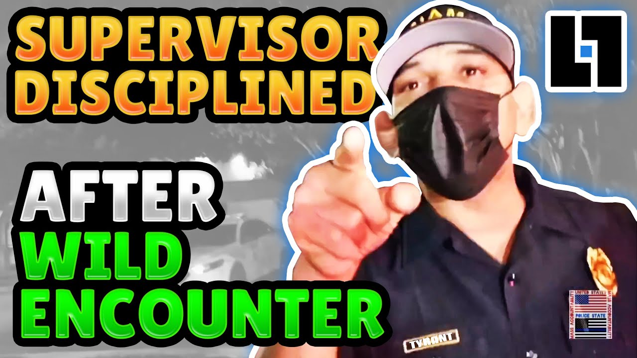 Unhinged Cop Reprimanded After Insane Incident Youtube