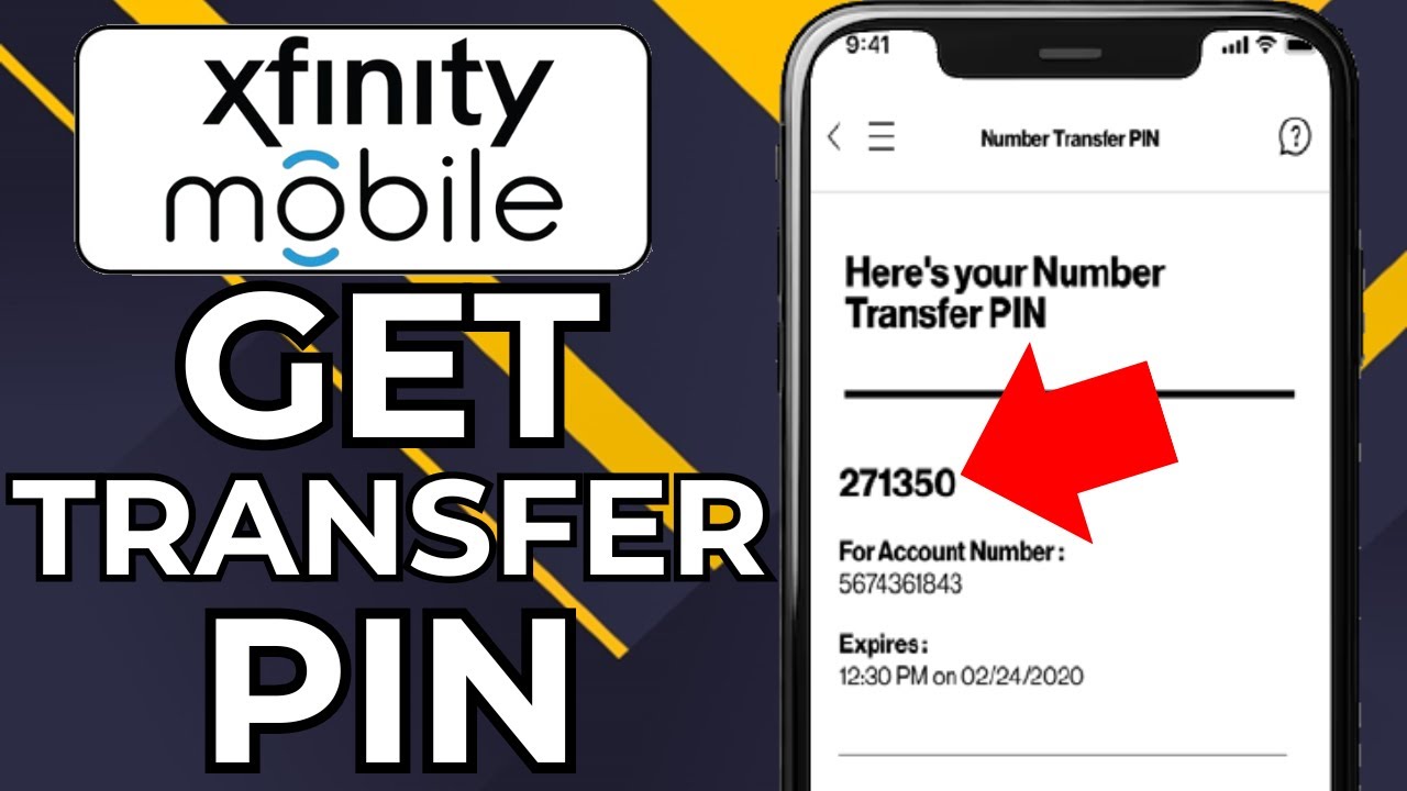 How To Get Transfer Pin From Xfinity Mobile 2025 Youtube