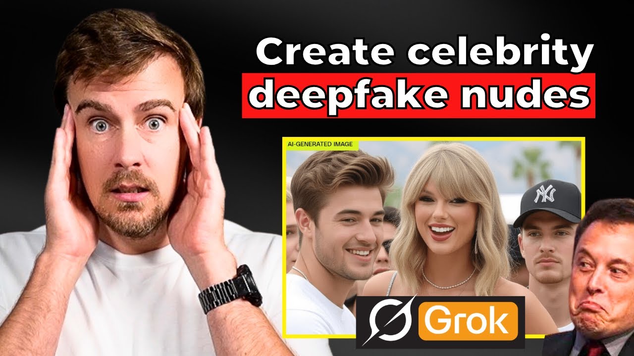 Grok S New Feature Makes Celebrity Deep Fakes In Seconds Youtube
