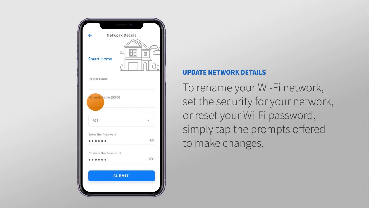 How To Change Your Network Name And Password In Commandiq Youtube
