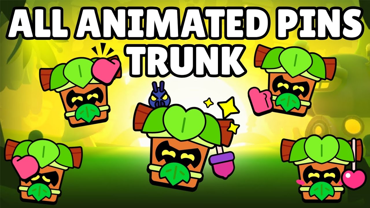 Trunk Pins Animated Brawl Stars Gray Screen Youtube