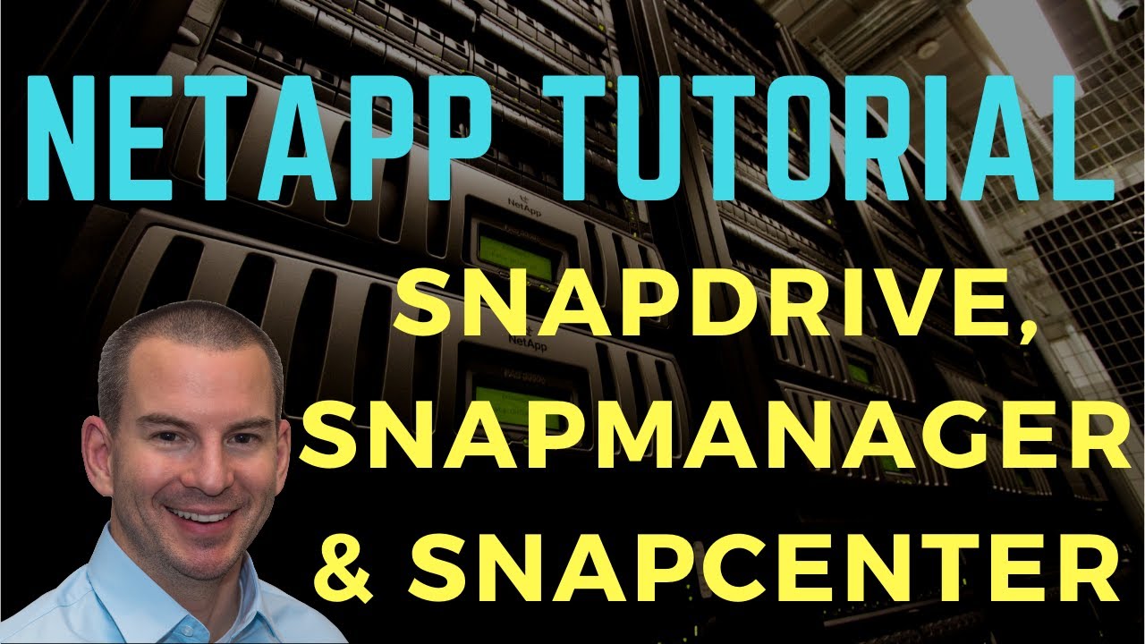 Snapdrive Snapmanager And Snapcenter Youtube