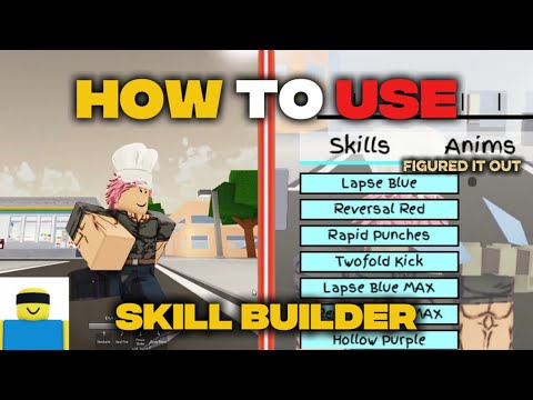 How To Use Skill Builder In Jujutsu Shenanigans Jjs Youtube