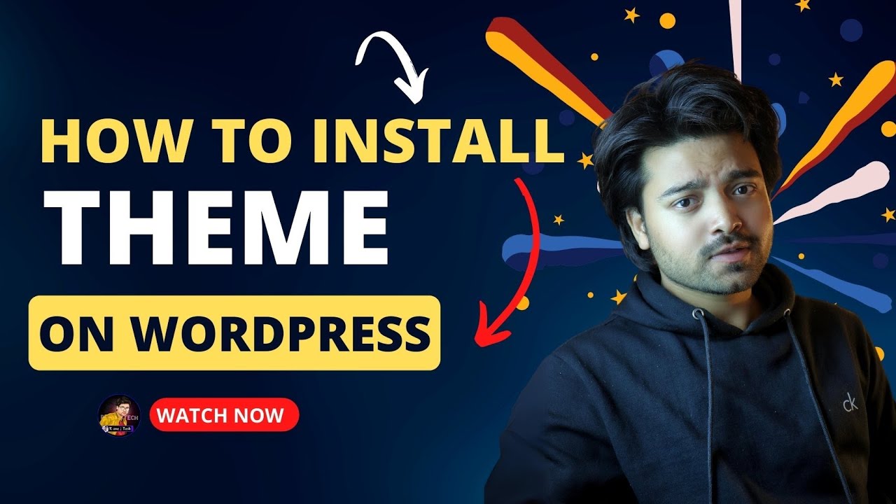 How To Install Theme On Wordpress Wordpress Theme Installation Youtube