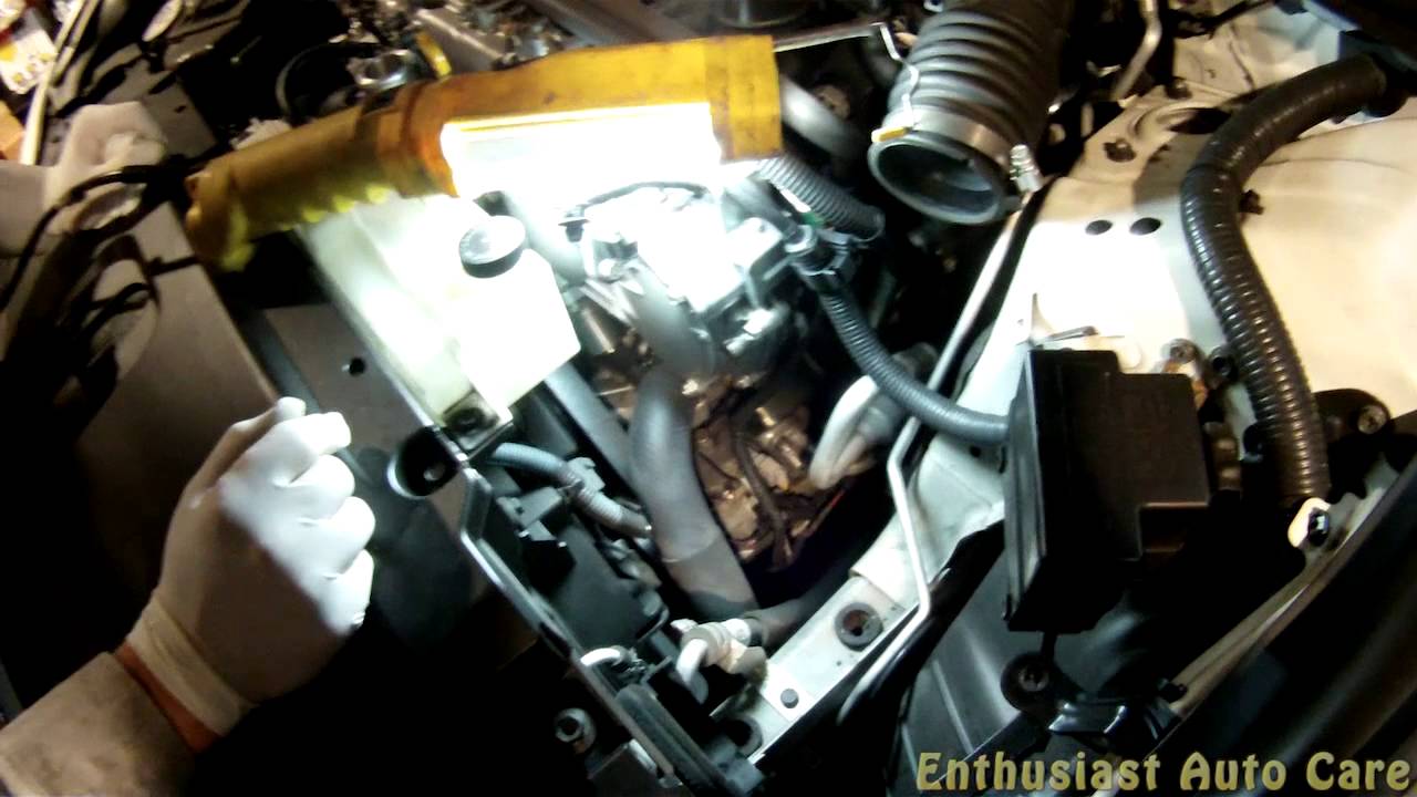 Infinti G37 Coolant Service Youtube