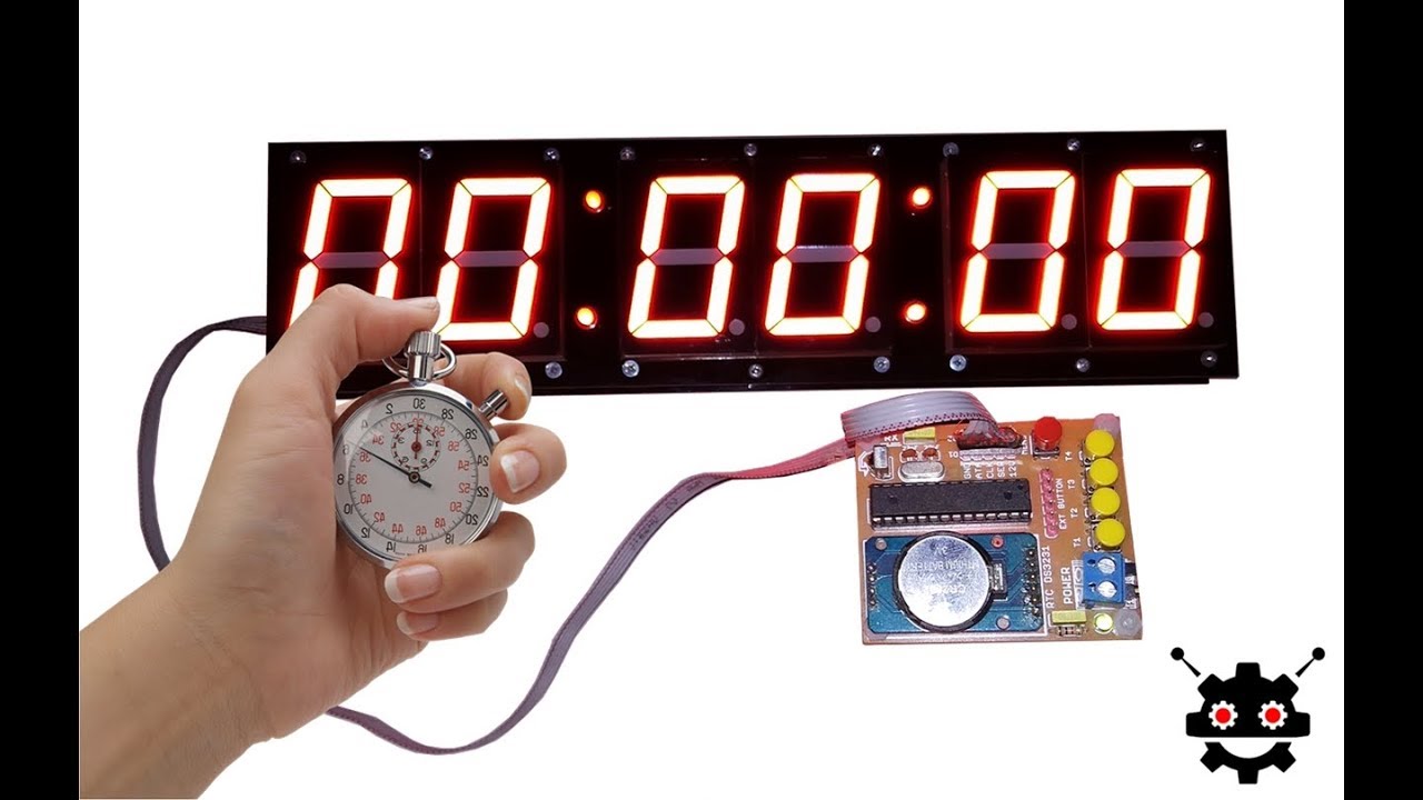 Stopwatch Arduino Seven Segment Youtube
