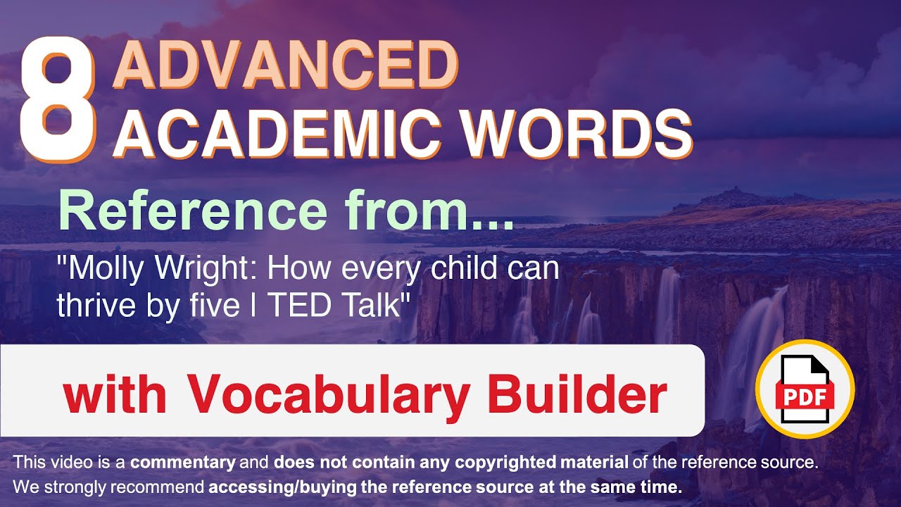 8 Advanced Academic Words Ref From Molly Wright How Every Child Can