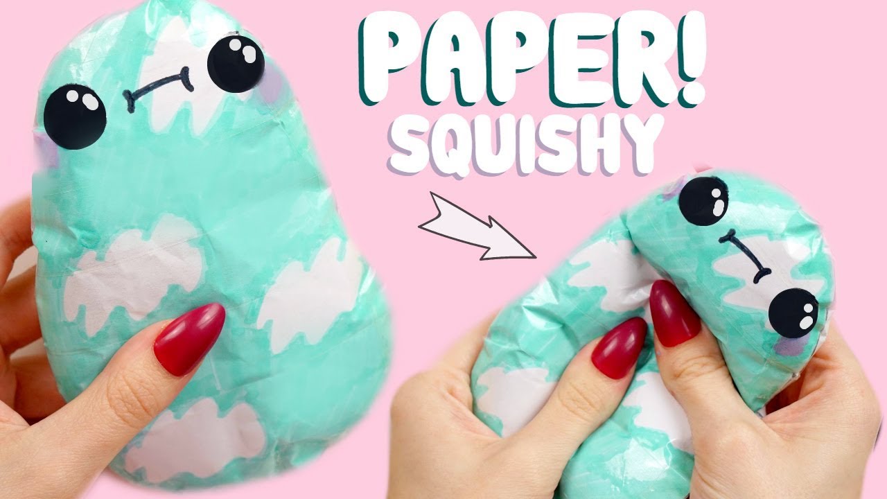 Diy Kawaii Potato Paper Squishy Youtube