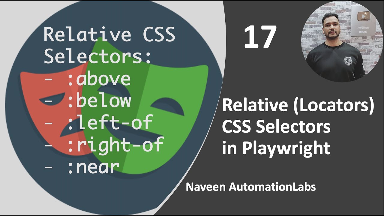 17 Relative Css Selectors In Playwright Playwright With Java