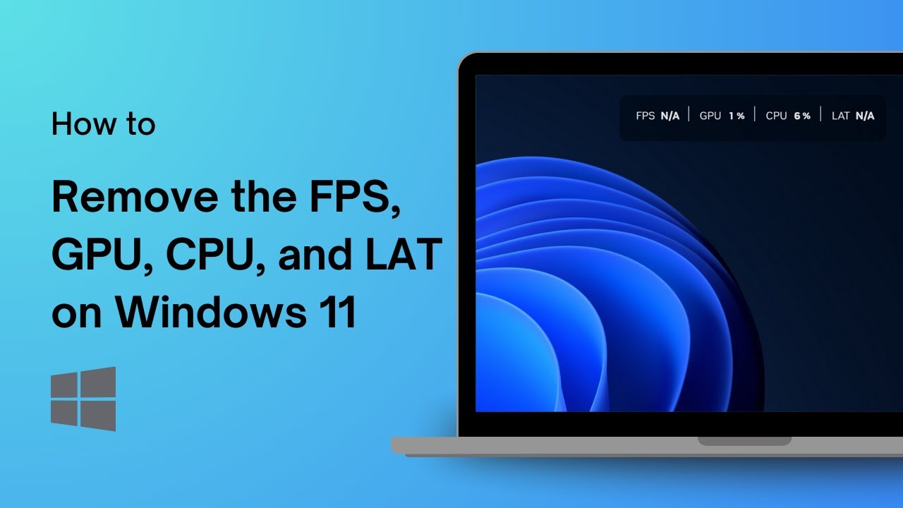 How To Remove The Fps Gpu Cpu And Lat Display From The Top Right