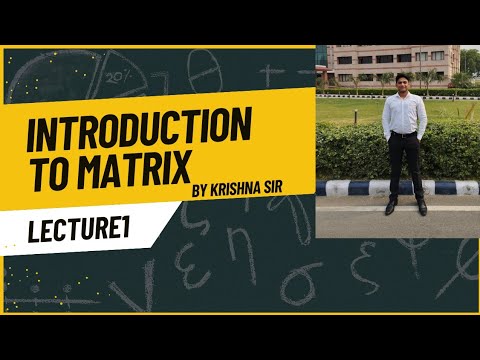 Introduction To Matrix Youtube