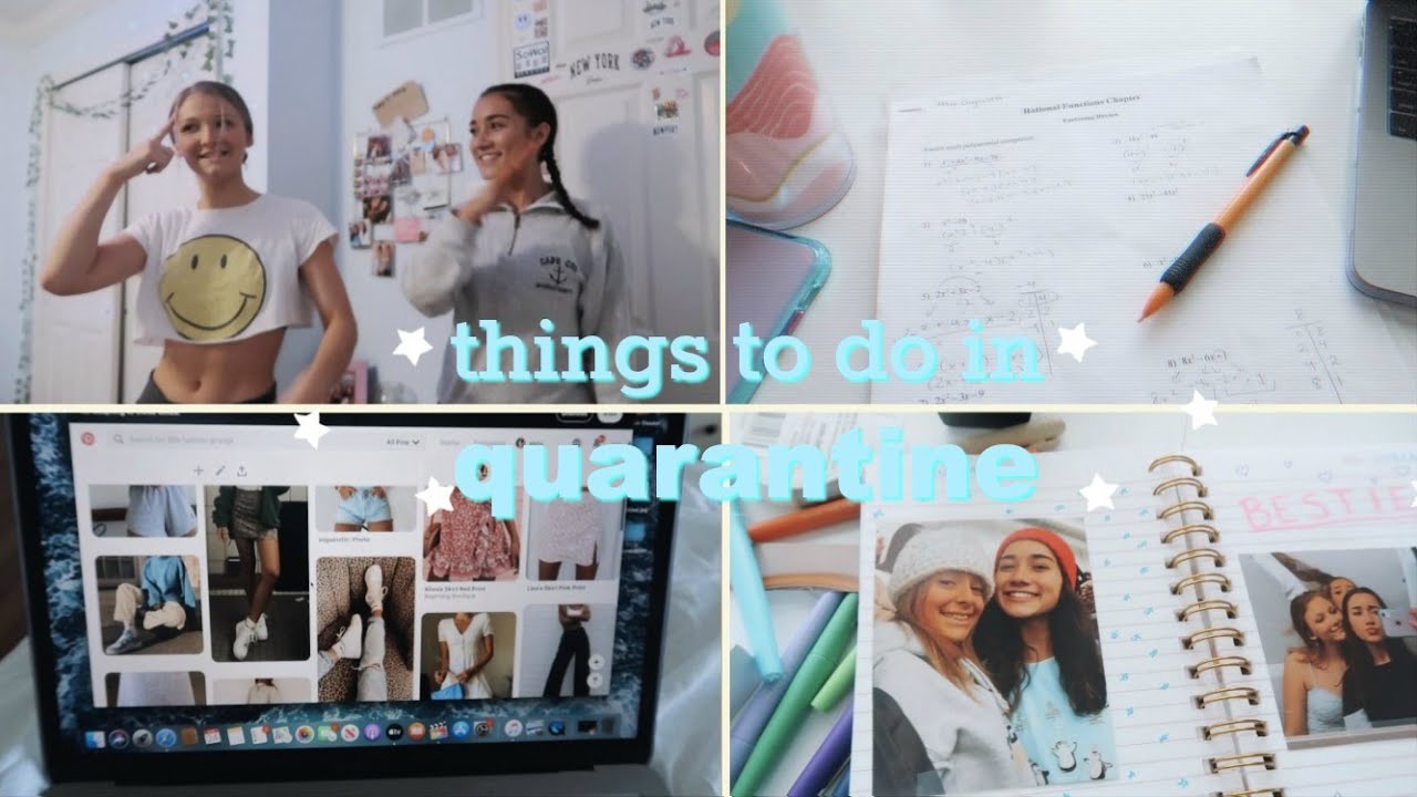 35 Things To Do While Quarantined Youtube